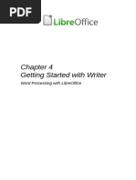 LibreOffice Writer Guide | PDF | Window (Computing) | Cursor (User Interface)
