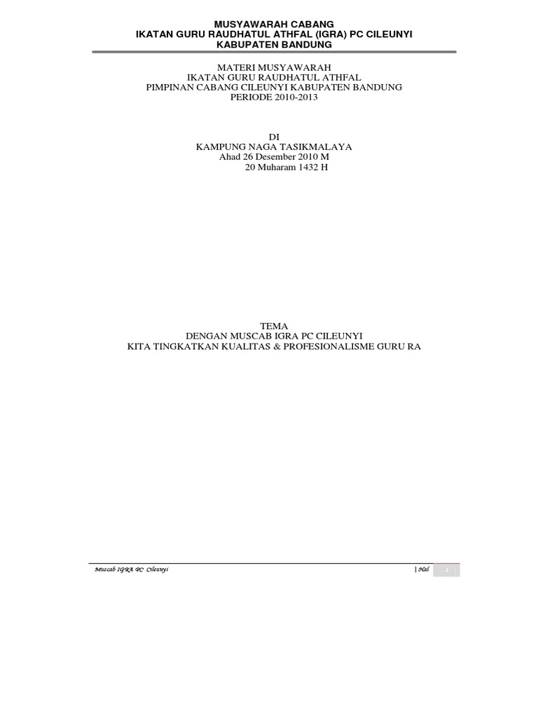 Muscab PC Igra | PDF