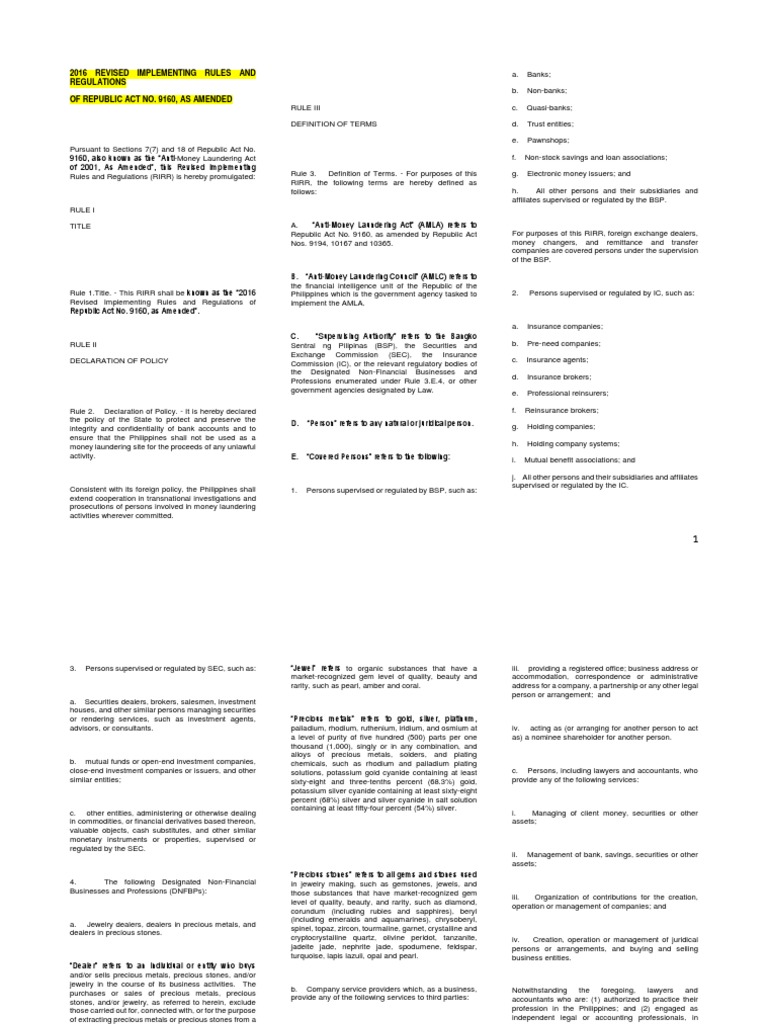 2016 Revised Implementing Rules and Regulations of Republic Act No ...