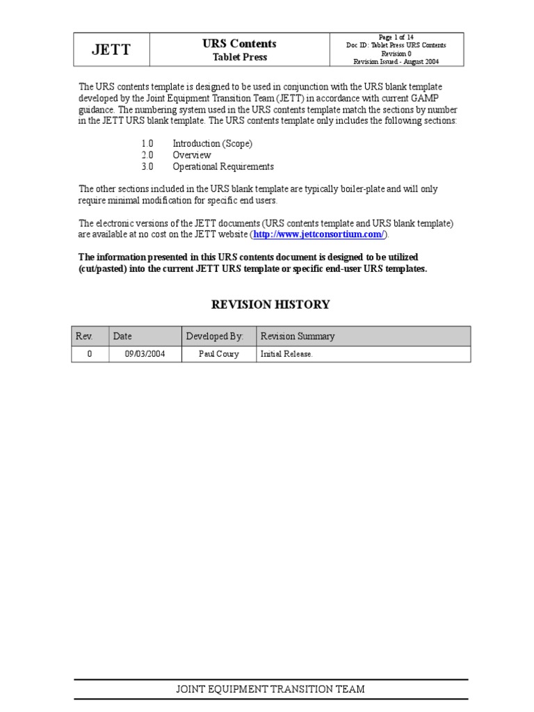 Tablet Press Urs Contents | PDF | Tablet (Pharmacy) | Specification ...