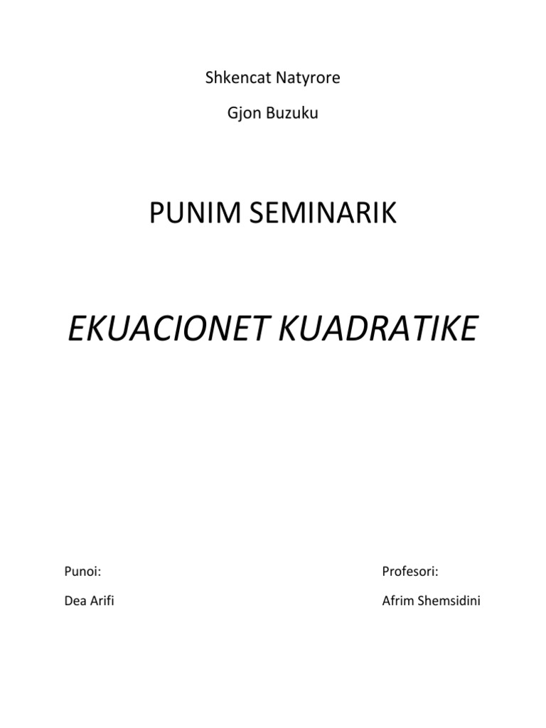 Shkencat Natyrore 6 | PDF