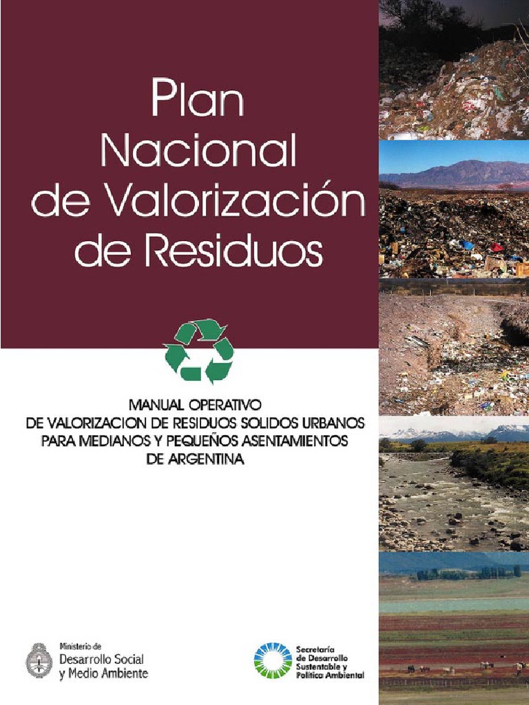 Manual Valorizacion Residuos PDF | PDF | Reciclaje | Residuos