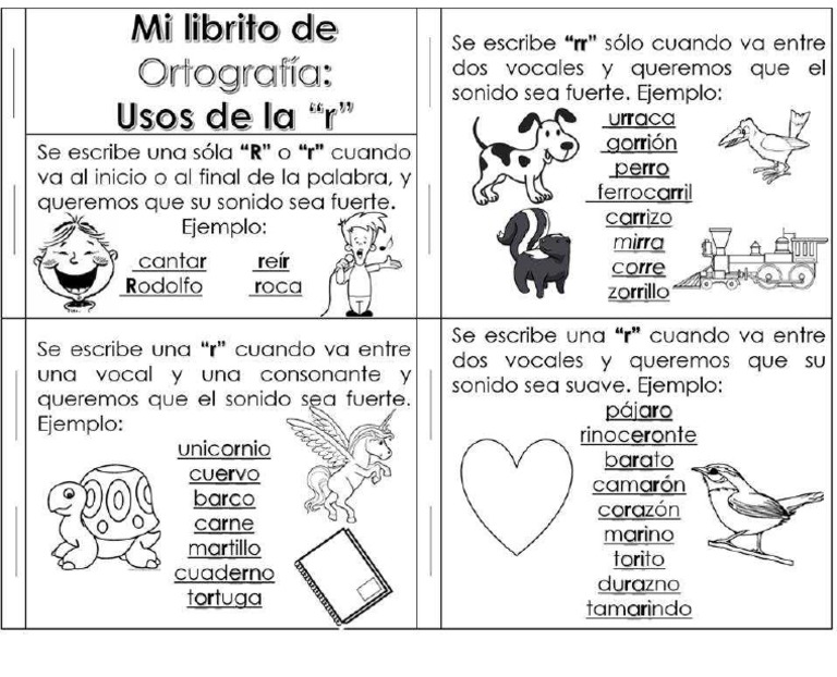 Mi Librito de Ortografía | PDF