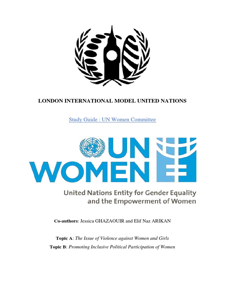 London International Model United Nations: Study Guide: UN Women ...