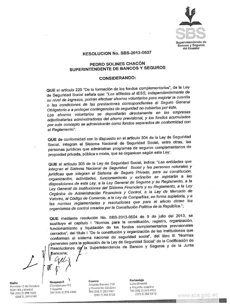 Resol - Sbs 2013 507 Catalogo Cuentas | PDF