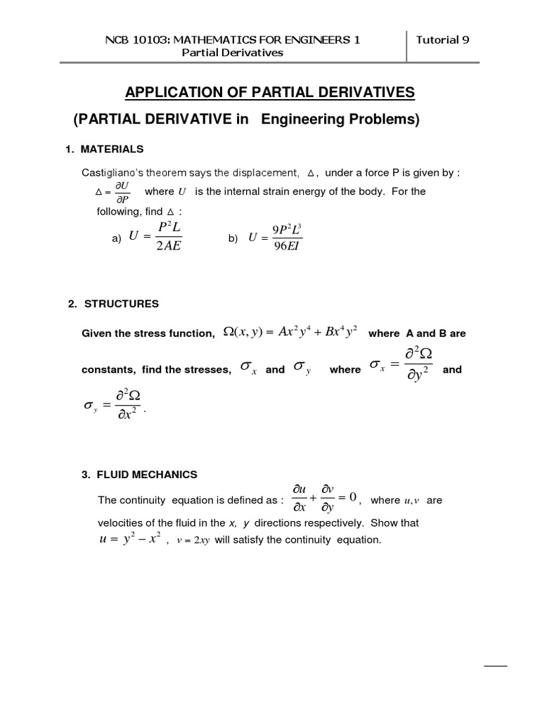 Tutorial 8B | PDF | Maxima And Minima | Derivative