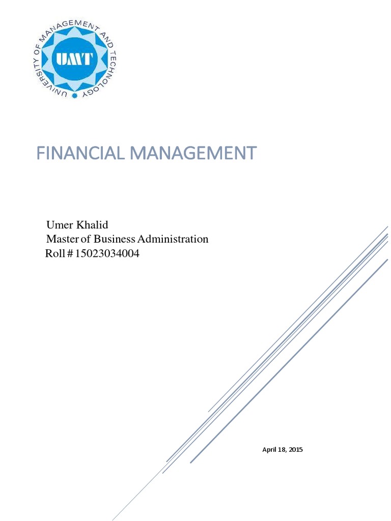 Financial Management Basics Explained | PDF