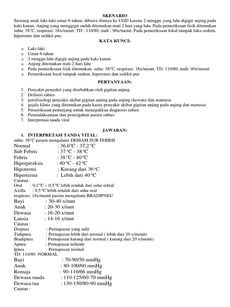 Tutorial Rabies | PDF