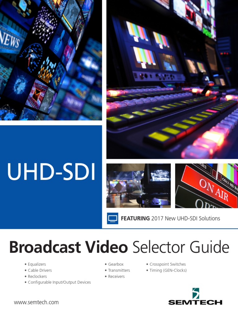 Gennum Video Broadcast Guide | Download Free PDF | Field Programmable ...