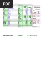 General Draft Survey - Excel Format | PDF