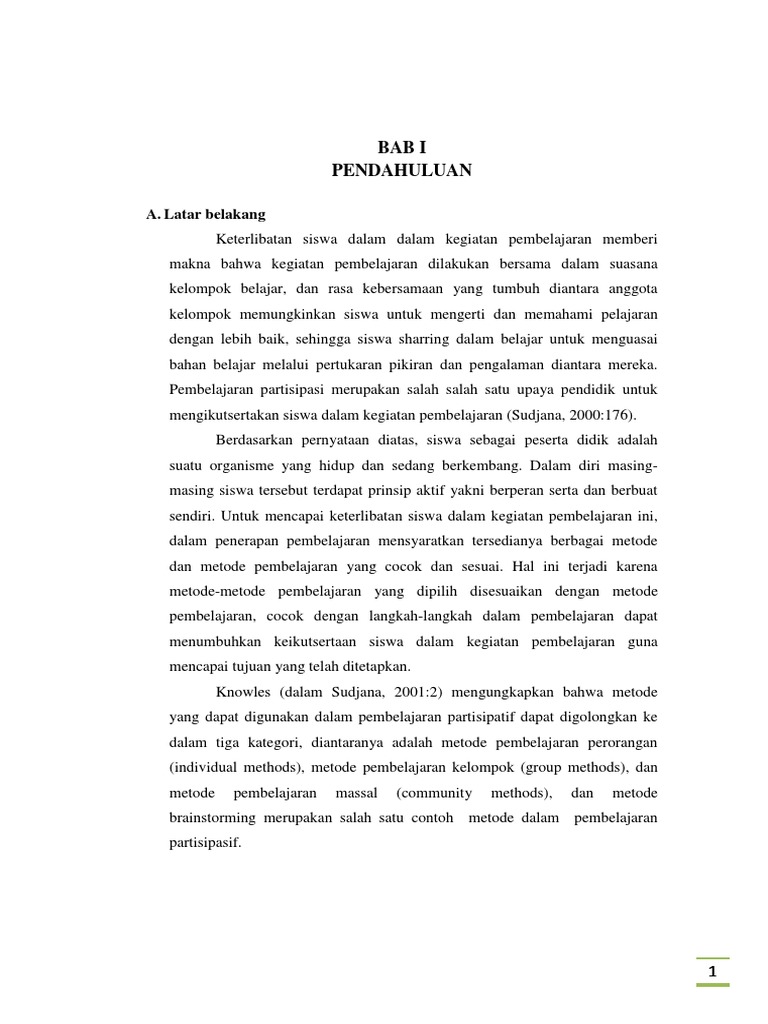 Metode Brainstorming | PDF