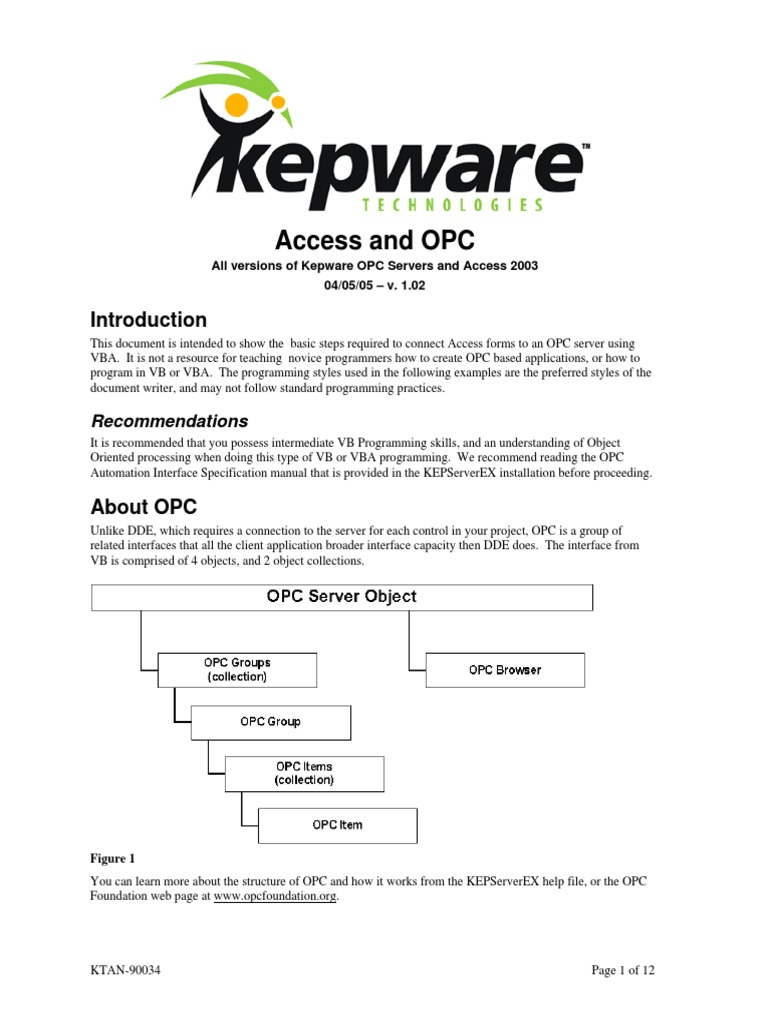 Access and OPC PDF | PDF | Visual Basic For Applications | Subroutine