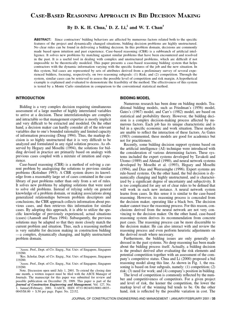 Paper1 - Bid Decision Making | PDF | Class (Computer Programming ...