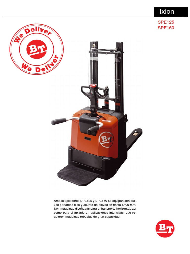 Ixion SPE160 | PDF | Eje | Máquinas