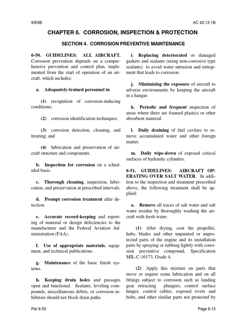 Section 4. Corrosion Preventive Maintenance | PDF | Corrosion | Industries