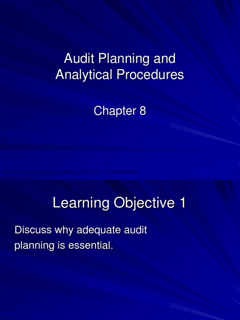 Arens Chapter08 | PDF | Audit | Revenue