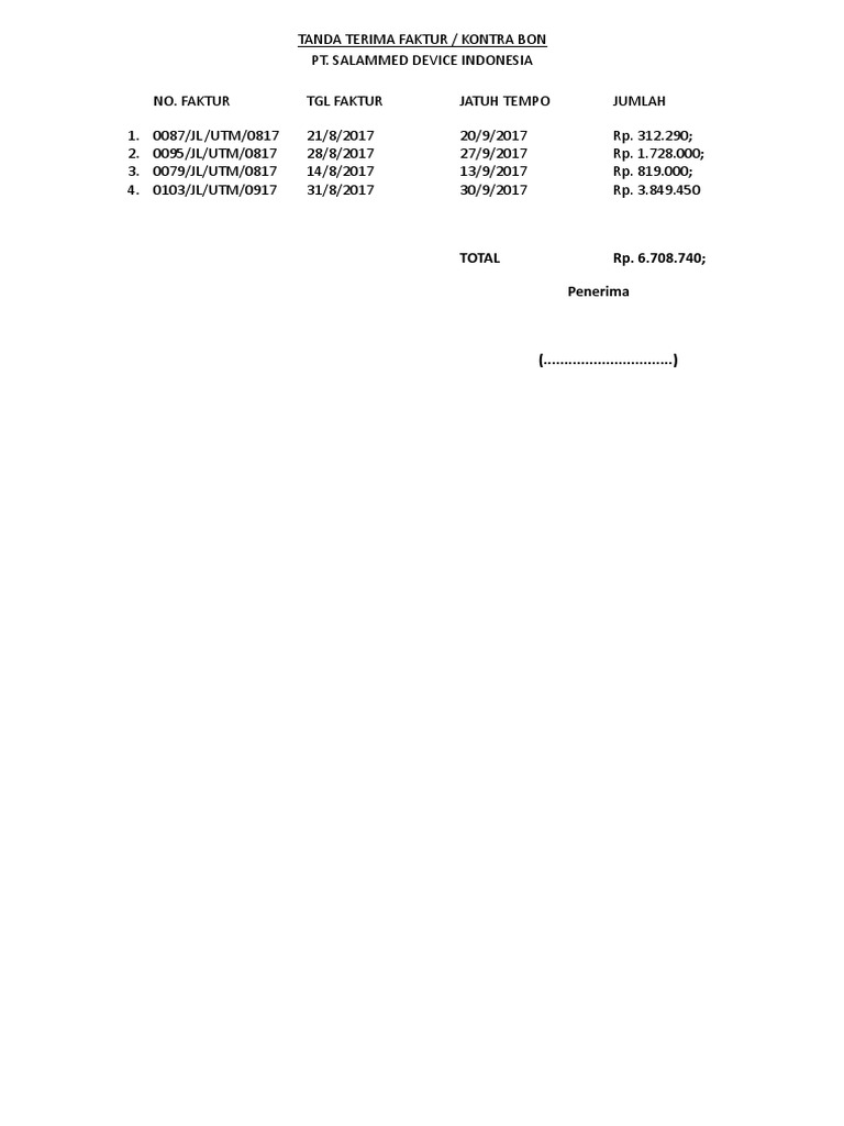 Kontra Bon | PDF | Pengelolaan Keuangan & Uang