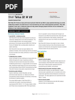 Shell Tellus S2 V 46 - Technical Data Sheet | PDF | Viscosity | Motor Oil