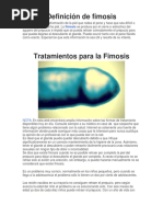 Clasificación y tratamiento de fimosis | PDF | Circuncisión | Medicina