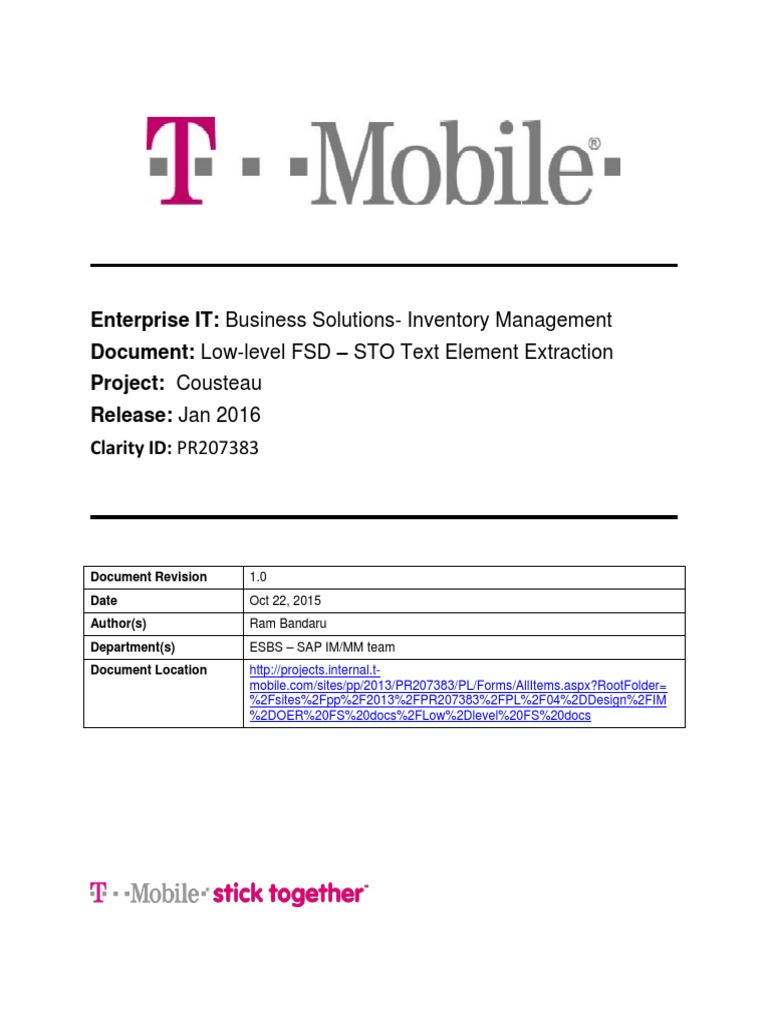 19-FSD PR207383 STO TextElementExtract | PDF | Computer File | Parameter (Computer Programming)