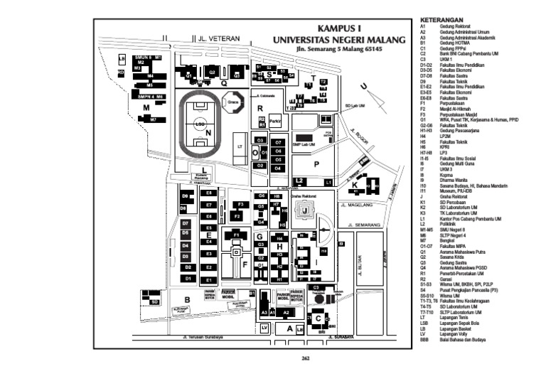 Denah Kampus UM 1 | PDF