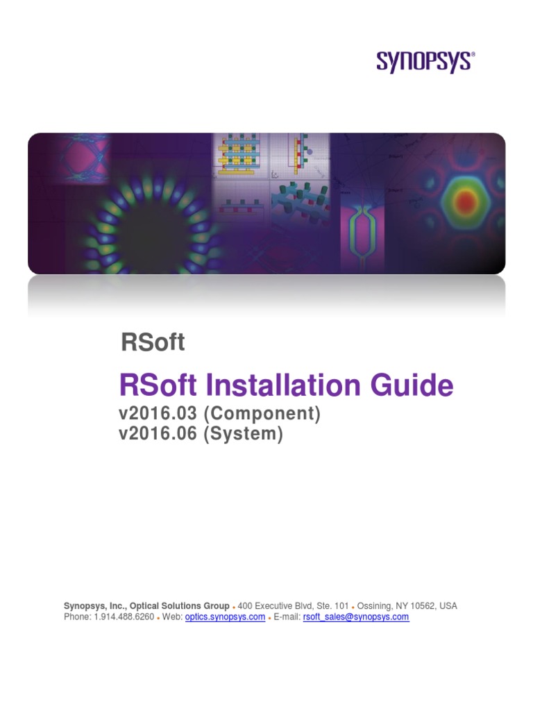 Rsoft Installation PDF | PDF | Installation (Computer Programs) | Command Line Interface