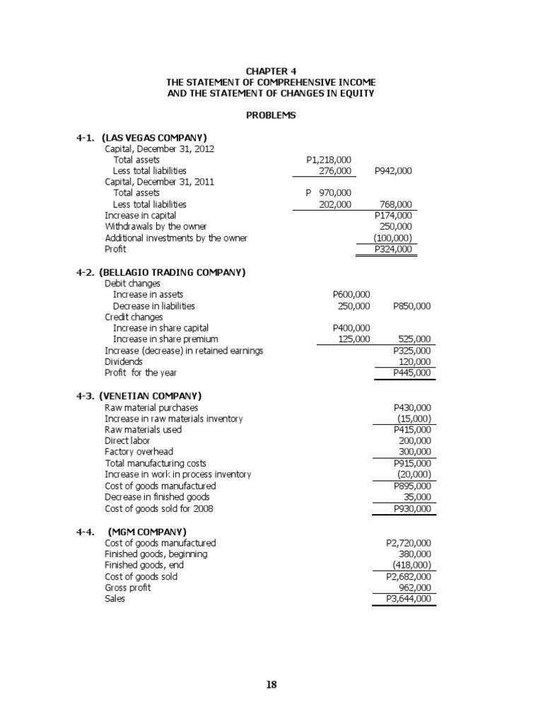 FinAcc3 Chap4 | PDF | Expense | Income Statement