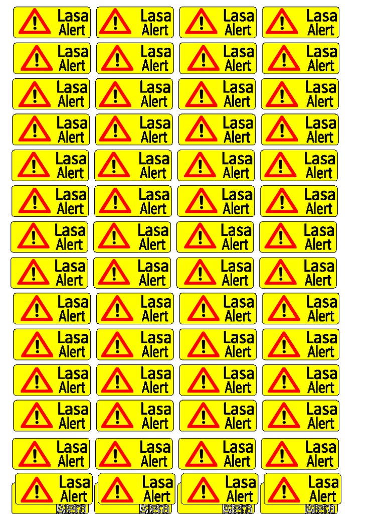 Lasa Alert | PDF