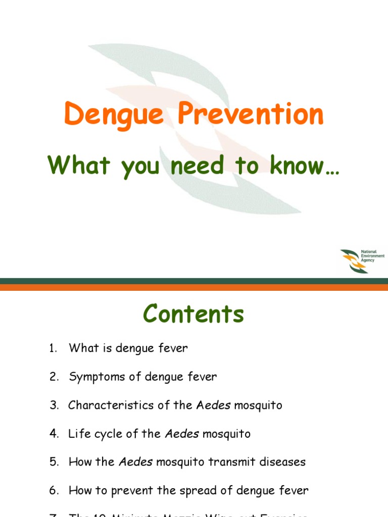 Dengue Prevention: What You Need To Know | PDF | Mosquito | Virology