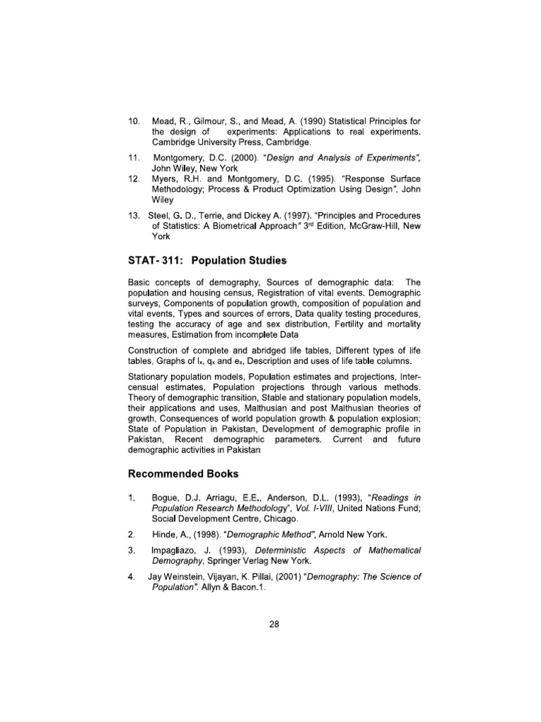 Population Studies | PDF