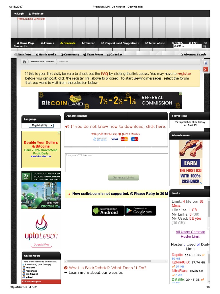 Premium Downloader | PDF