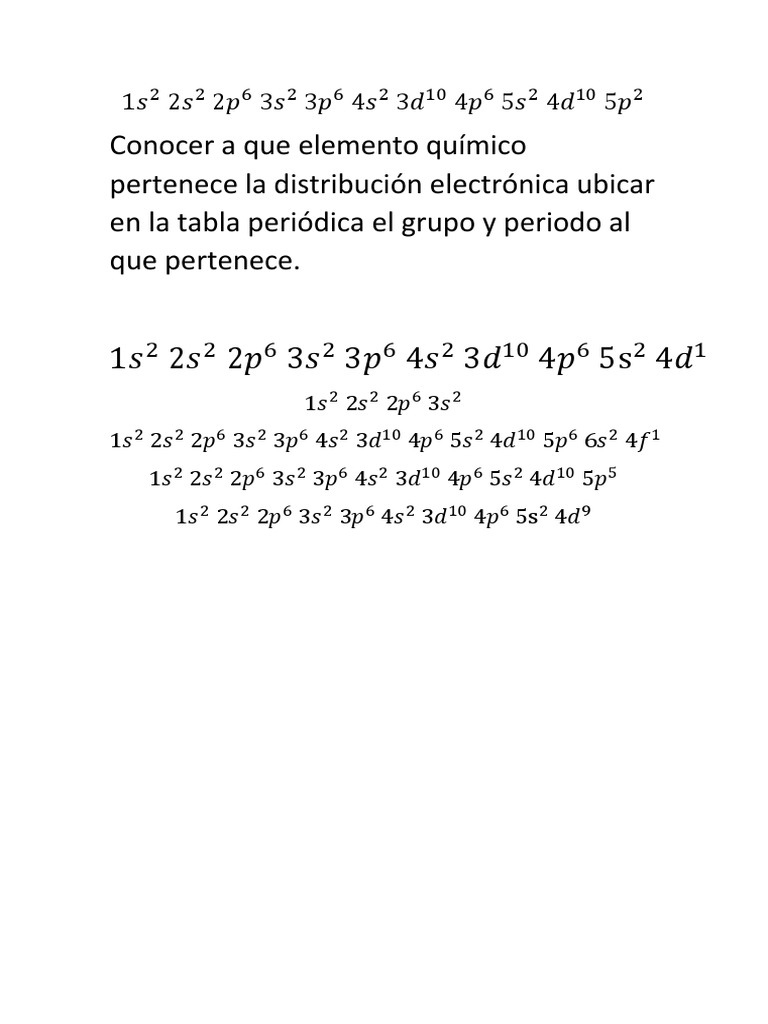 1s2 2s2 2p6 3s2 3p6 4s2 3d10 4p6 5s2 4d10 5p2 | PDF