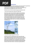 Jenis dan Tinggi Tower Transmisi PLN | PDF