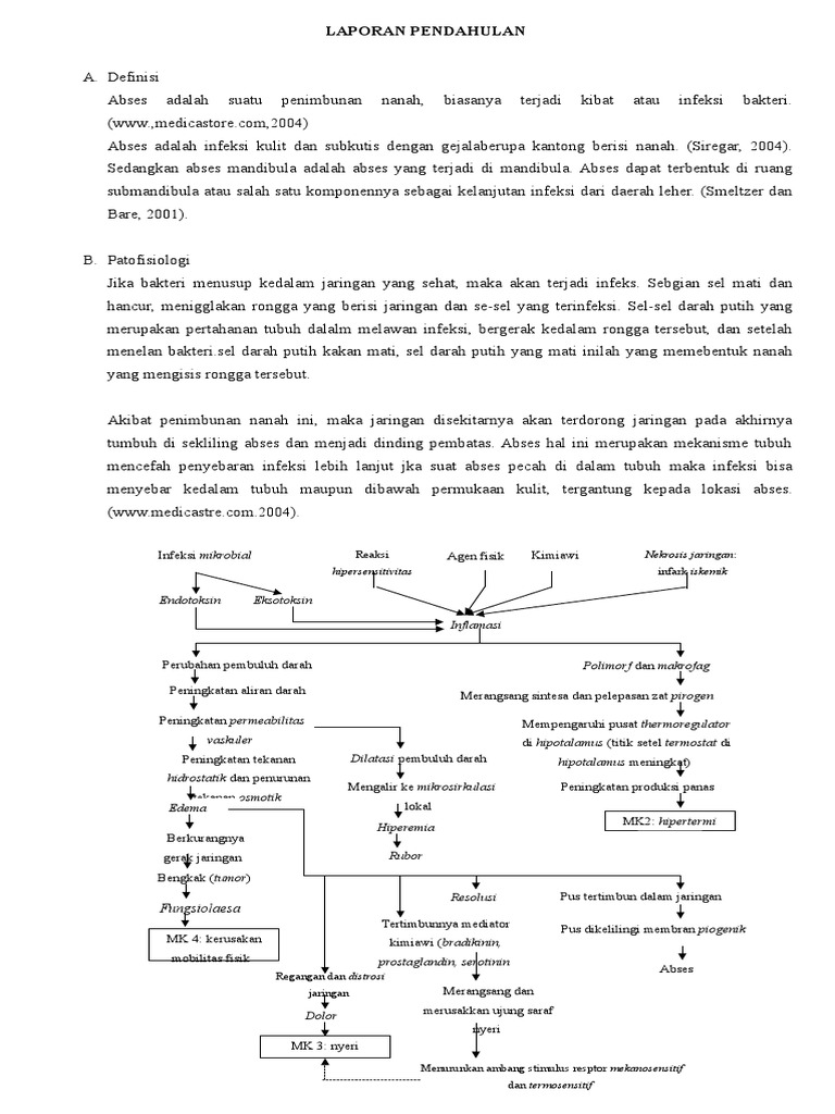 Abses Mandibula: Definisi dan Penanganan | PDF