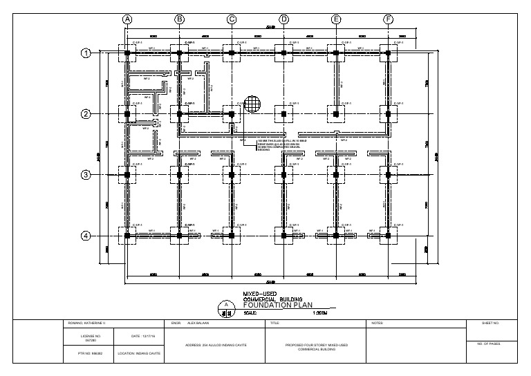 Foundation Plan: WF-1 WF-1 WF-1 WF-1 WF-1 | PDF