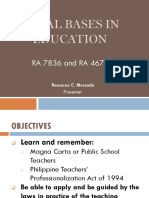 PD 1006 - Decree Professionalizing Teaching | PDF | President Of The ...
