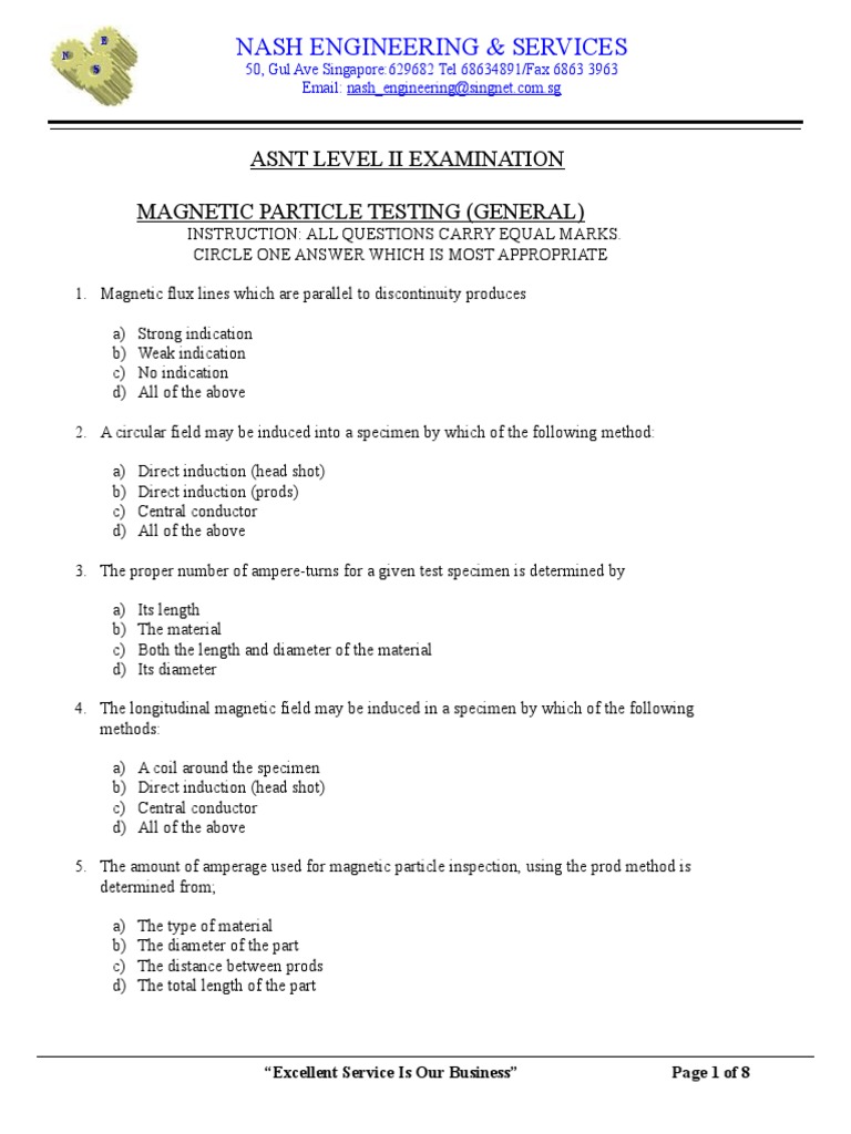 MP Testing (GEN) | PDF | Electromagnetic Induction | Magnetic Field