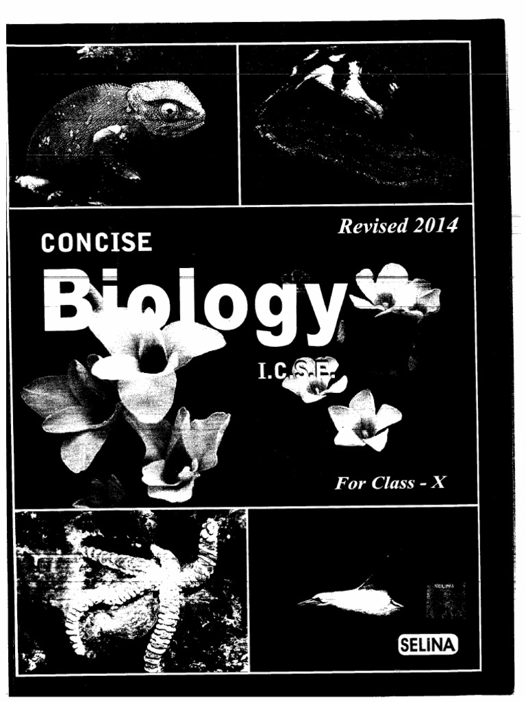 ICSE Class10 Biology | PDF