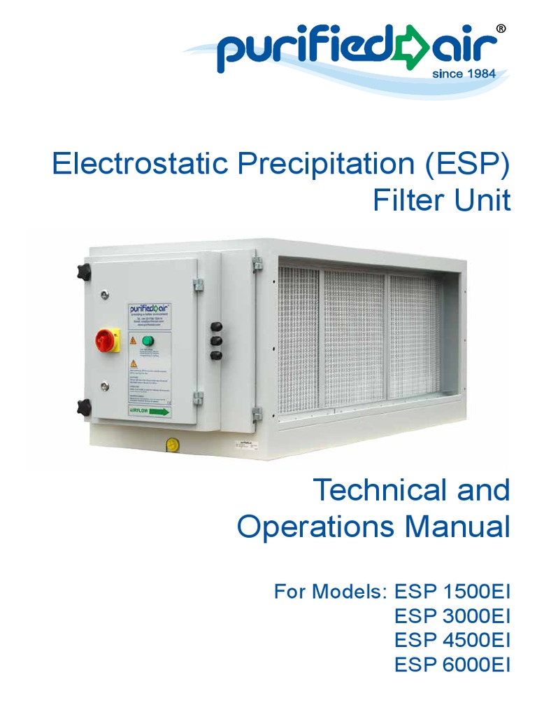 Electrostatic Precipitation (ESP) Filter Unit | Download Free PDF ...
