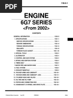 Mitsubishi 4B12 Engine Overview | PDF | Belt (Mechanical) | Ignition System