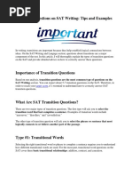 All Types of SAT Reading Questions | PDF | Question | Narration