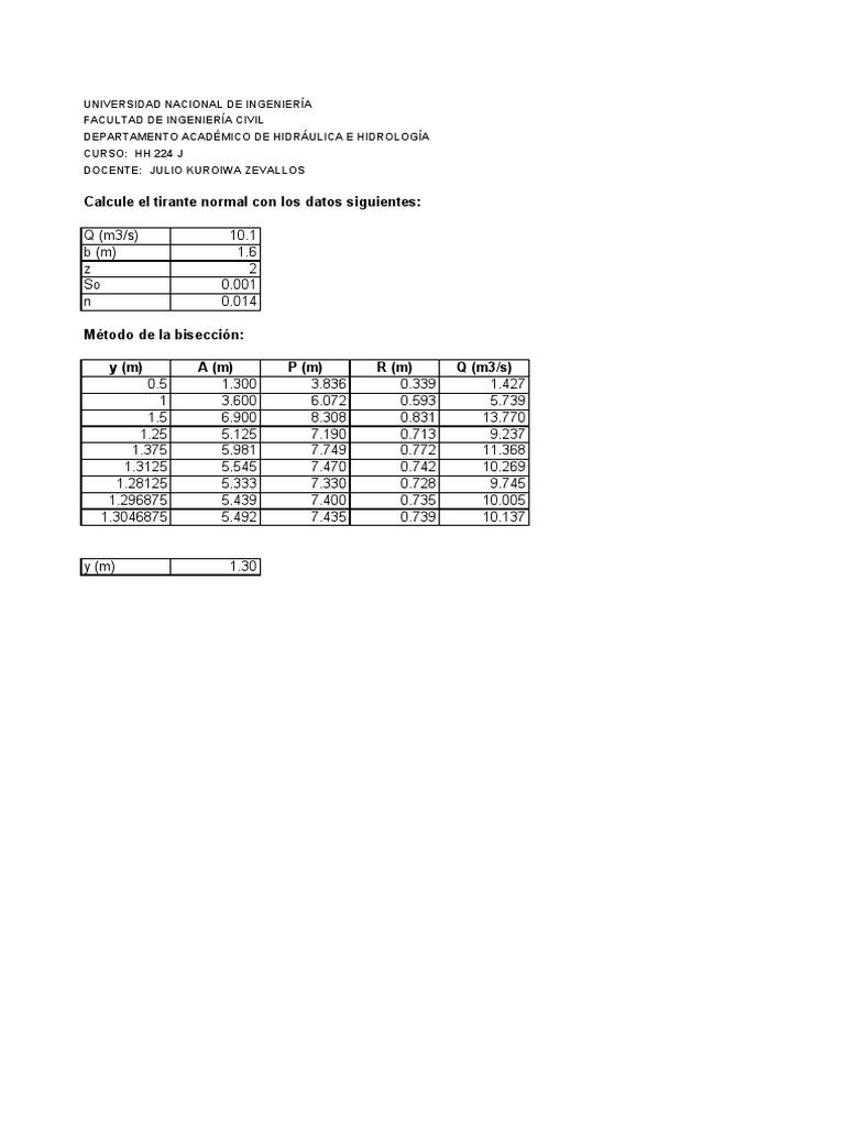 03 - Calculo de y Normal | PDF