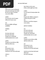 Adventist Youth Short Choruses List | PDF | Jesus | Prayer