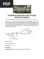 Rumus dan Contoh Flow Rate Air | PDF