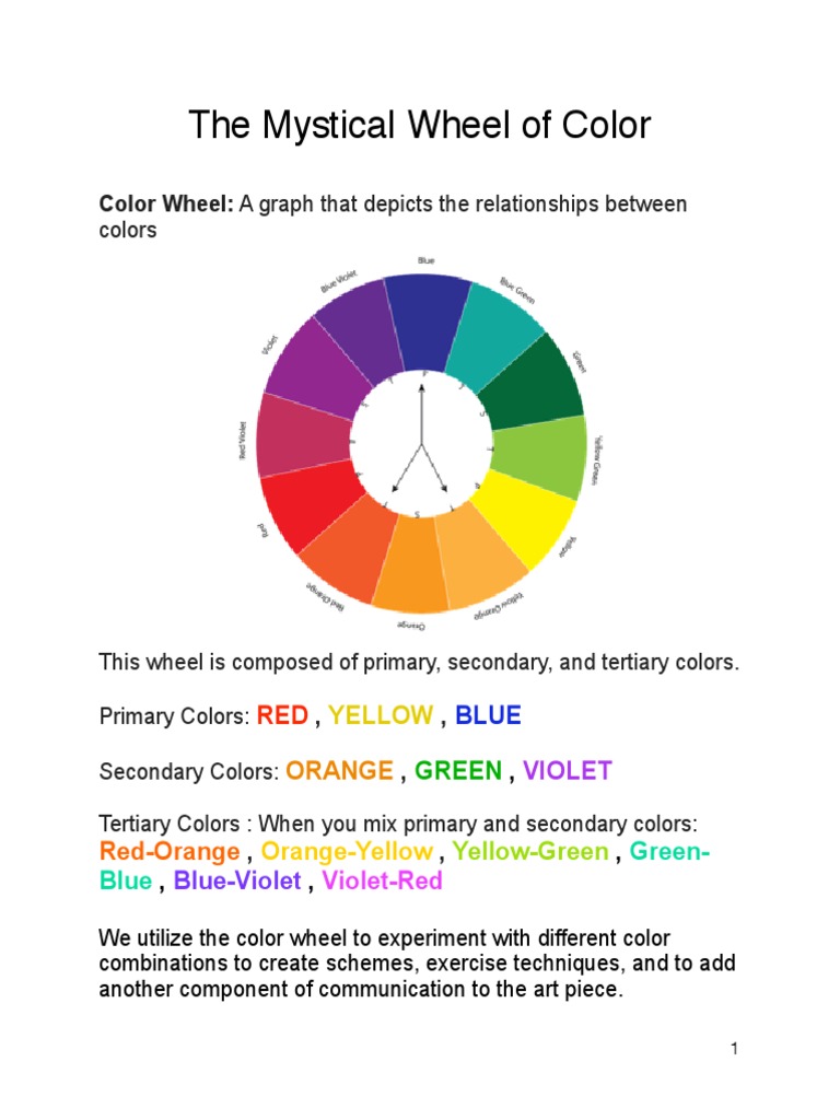 3 color wheel