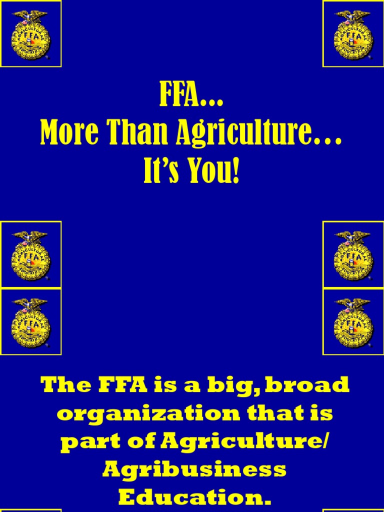 FFA Notes 2 | PDF | Land Management | Industries