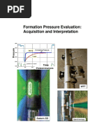 RFT Manual | PDF | Petroleum Reservoir | Pressure