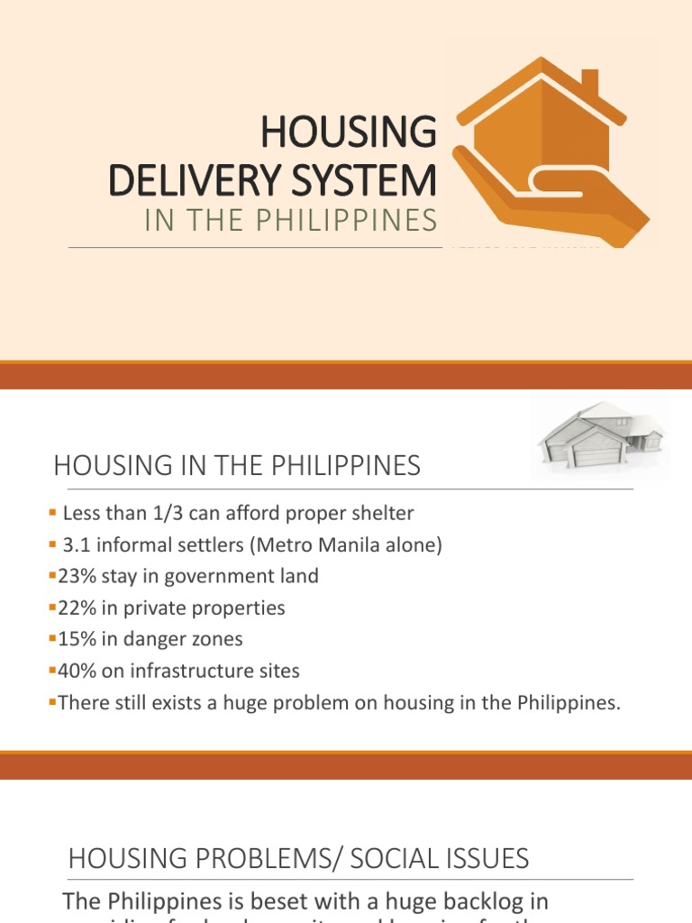 Housing Delivery Challenges in the Philippines | PDF | Mortgage Loan ...
