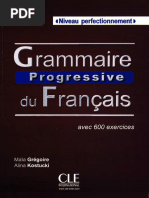 Grammaire Progressive Du Français Niveau Intermediaire - 3rd PDF | PDF