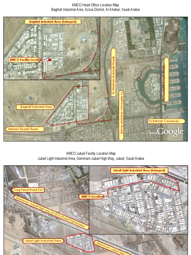 AMCO Facility Location Guide | PDF